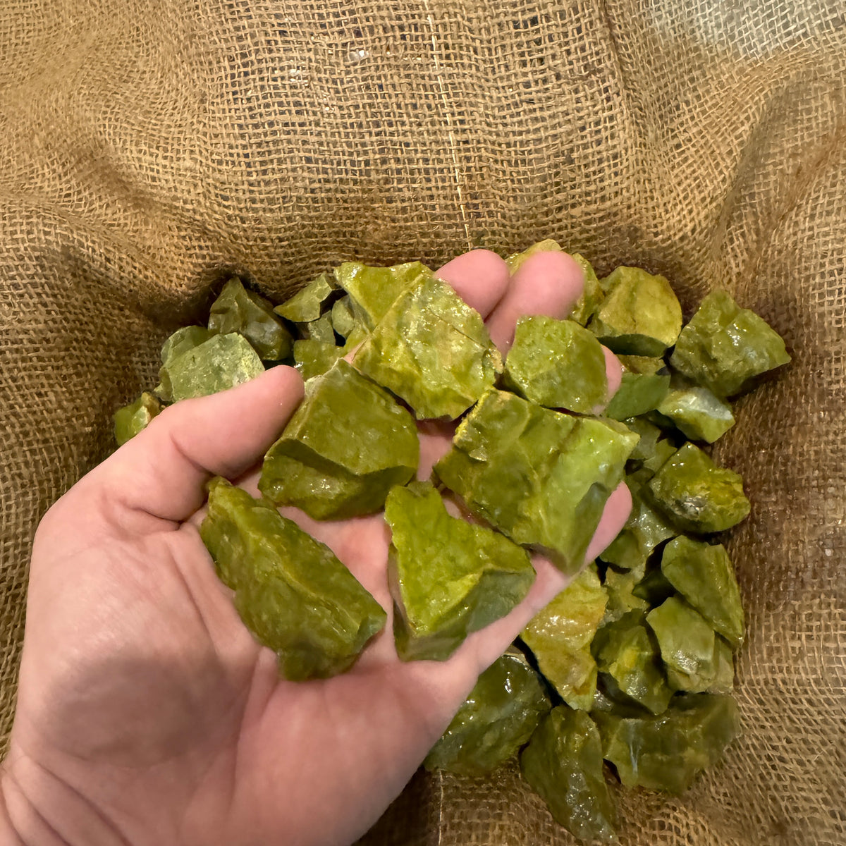 Green Opal Rough (By the Pound) | Twin Rocks and Crystals