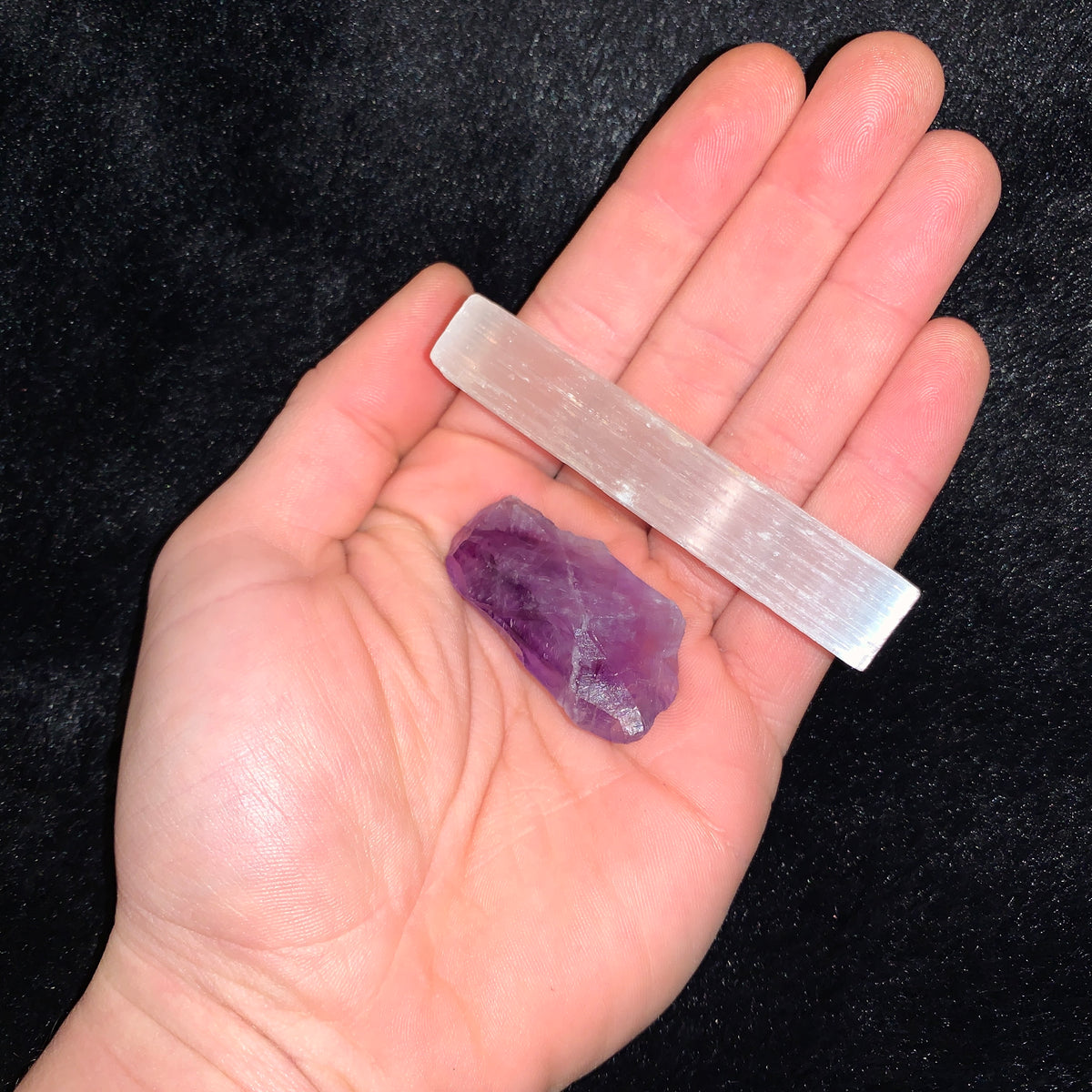 Charged Small Amethyst Points Single Stone | Twin Rocks and Crystals
