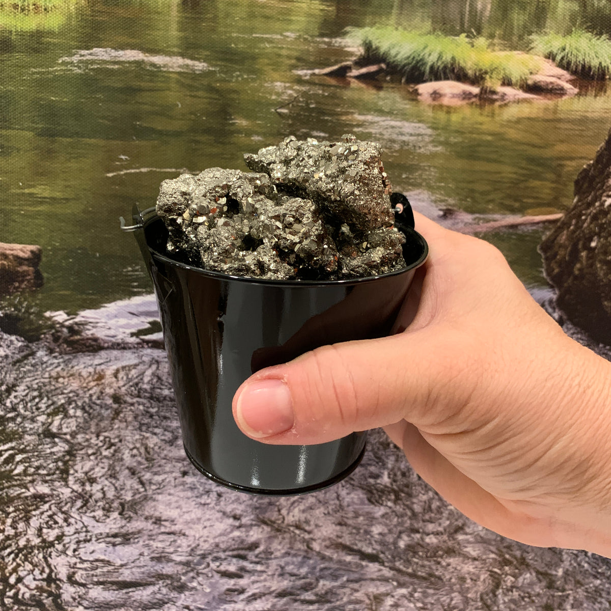 Easter SALE!! "POT OF GOLD" (Pyrite) | 1 LB of Pyrite PLUS Pot!! – Twin ...